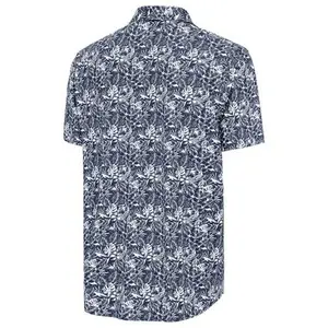 ANTIGUA Cleveland Guardians Resort Button-up Shirt