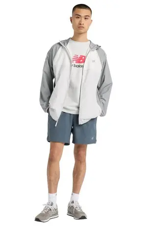 NEW BALANCE Athletics Packable Water Resistant Hooded Jacket