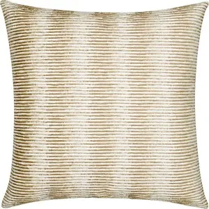 ELAINE SMITH Progress Multicolored Chenille Indoor & Outdoor Woven Accent Pillow - Honey