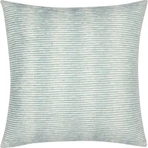 Elaine Smith Progress Multicolored Chenille Indoor & Outdoor Woven Accent Pillow - Mist