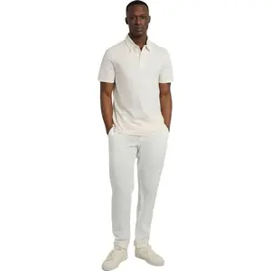 Onia Slub Short Sleeve Polo Oat