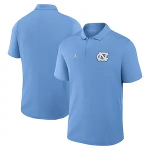 JORDAN BRAND Carolina Blue North Carolina Tar Heels Primetime Victory Primary Logo Performance Polo