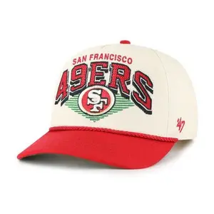 '47 San Francisco 49ers Pomona Rope Adjustable Hitch Hat - Cream