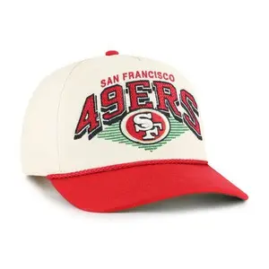 '47 San Francisco 49ers Pomona Rope Adjustable Hitch Hat - Cream