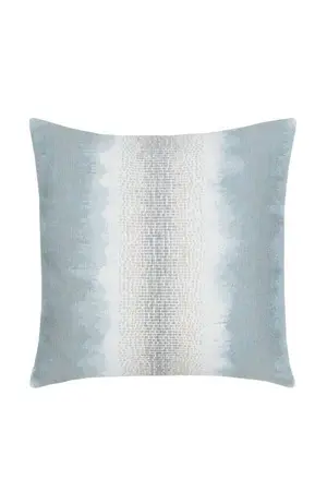 ELAINE SMITH Resilience With Chenille Accents Indoor & Outdoor Woven Accent Pillow - Sky
