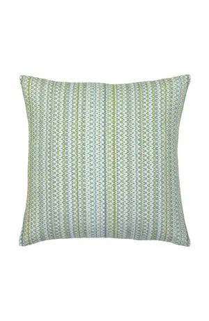 Elaine Smith Kaleidoscope Chenille Micro Check Indoor & Outdoor Woven Accent Pillow - Spring
