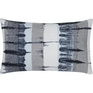 ELAINE SMITH Shibori Indoor & Outdoor Woven Accent Pillow - Blue