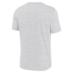 JORDAN BRAND White Michigan Wolverines Campus Slant Velocity Performance T-shirt