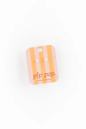 PIP POP Pearl Stud Earrings