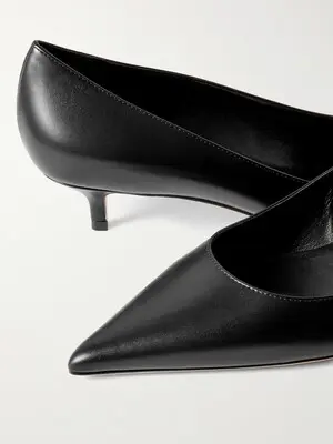 JIMMY CHOO Amelia 30 Leather Pumps - Black