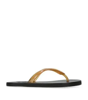 ANCIENT GREEK SANDALS Saionara Jelly Flip-flops - Brown