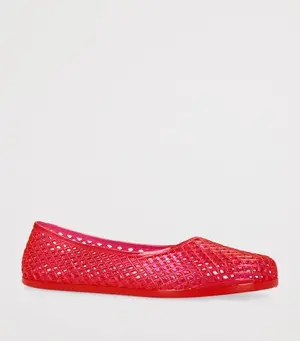 ANCIENT GREEK SANDALS Iro Ballet Flats - Red