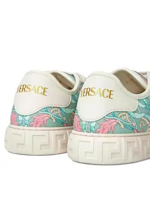 Versace Underwater Barocco Greca Sneakers - Green