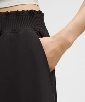 Lululemon Stretch Woven Ruffle-waist Midi Skirt