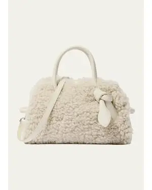 Jacquemus Jacquemus Le Petit Turismo Bowling Bag Ivory