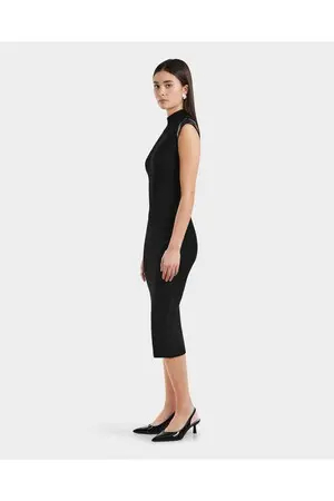 Rudsak Fitted Midi Dress
