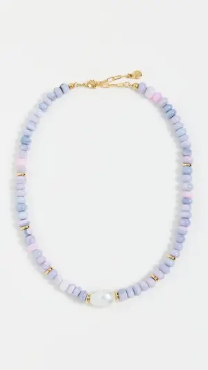 MAYAMAR Opal And Baroque Pearl Necklace