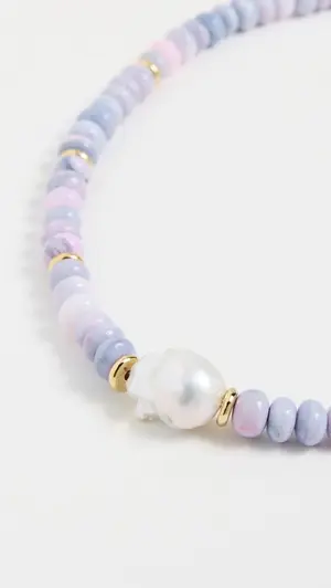 MAYAMAR Opal And Baroque Pearl Necklace