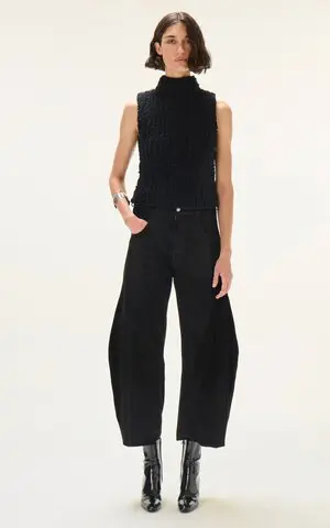 CURATORIA Lira Top - Black