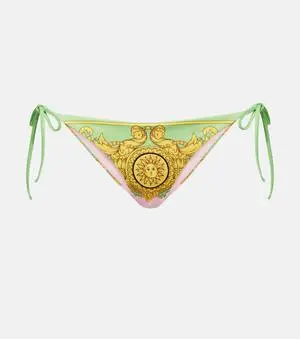 Versace Printed Bikini Bottom - Multicoloured