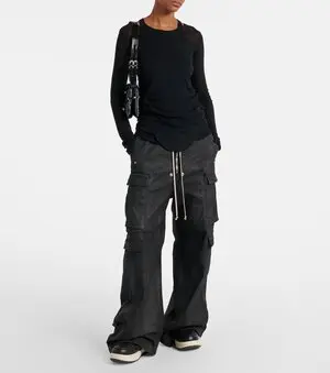 Rick Owens X Converse Turbowpn Leather Sneakers - Black