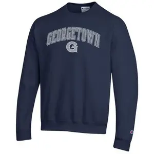 Champion Georgetown Hoyas Arch Over Logo Pullover Sweatshirt