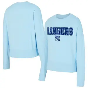 CONCEPTS SPORT New York Rangers Tonal Pullover Sweatshirt
