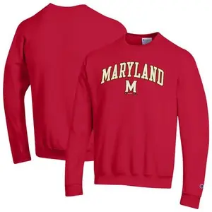 Champion Maryland Terrapins Arch Over Logo Pullover Sweatshirt
