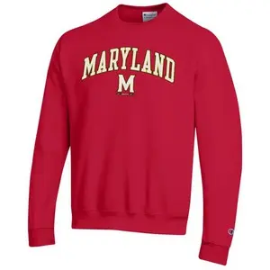 Champion Maryland Terrapins Arch Over Logo Pullover Sweatshirt