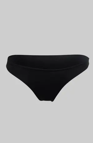 SAUIPE Jenna Classic Brief Bikini Bottom - Black