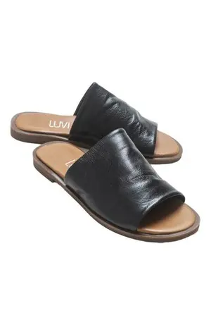 Casual Women's Leather Slides