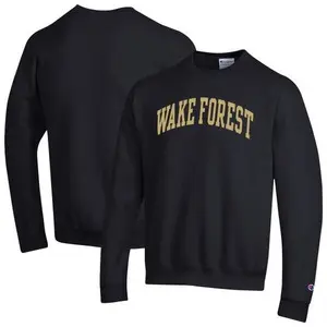 Champion Wake Forest Demon Deacons Basic Arch Fleece Pullover Sweatshirt