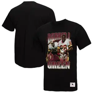 Mitchell & Ness Darrell Green Washington Commanders Player Graphic T-shirt - Black