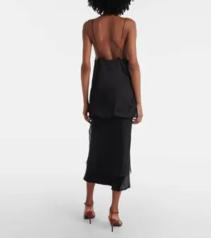 Khaite Talsie Silk Organza Top