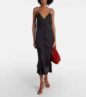 Khaite Talsie Silk Organza Top
