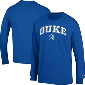 Champion Duke Blue Devils Arch Over Logo Long Sleeve T-shirt