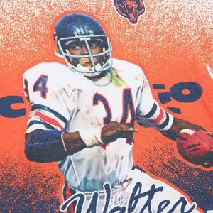 Mitchell & Ness Walter Payton Chicago Bears Burst Retired Player T-shirt