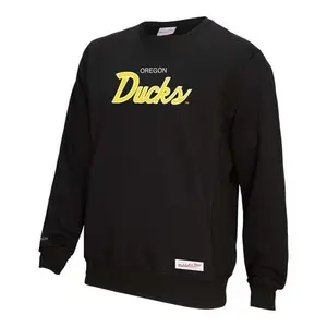 Mitchell & Ness Oregon Ducks Elite Script Pullover Sweatshirt