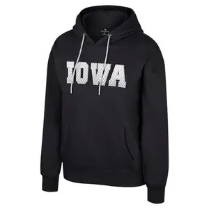 COLOSSEUM Iowa Hawkeyes Rhinestone Pullover Hoodie