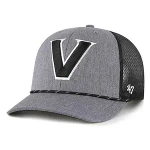 '47 Vanderbilt Commodores Carbon Rope Adjustable Hat - Gray