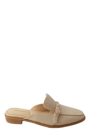 BELLE & BLOOM Charm Loafer Mule - Sand