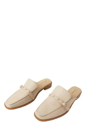 BELLE & BLOOM Charm Loafer Mule - Sand