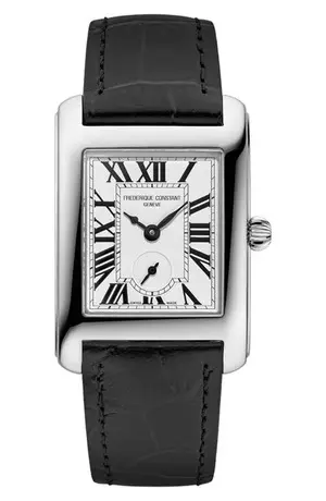 FREDERIQUE CONSTANT Classic Carrée Bracelet Watch - Silver-tone