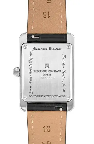 FREDERIQUE CONSTANT Classic Carrée Bracelet Watch - Silver-tone
