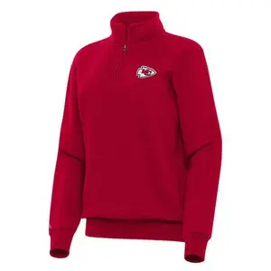 ANTIGUA Kansas City Chiefs Victory Quarter-zip Top - Red