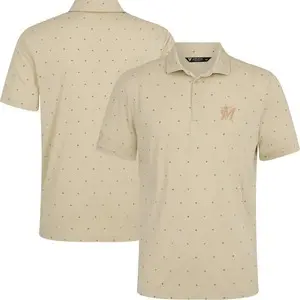 LEVELWEAR Miami Marlins Vision Polo - Cream