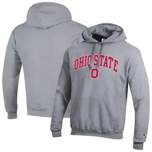 Champion Ohio State Buckeyes Arched Logo Fleece Pullover Hoodie