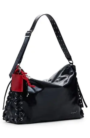 Desigual Faux Leather Shoulder Bag