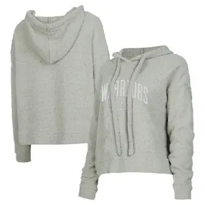 CONCEPTS SPORT Golden State Warriors Ventura Comfy Pullover Hoodie - Gray