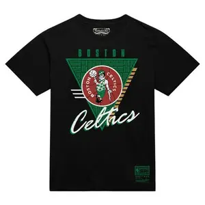Mitchell & Ness Boston Celtics Worldwide Collection Tri-logo T-shirt